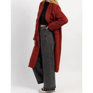 Crescent | Jackets & Coats | New Crescent Eliza Brick Brushed Wool Coat ...